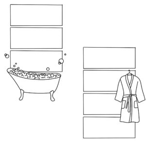 November – A Day At The Cabin – Complete Month – Printable Bullet ...