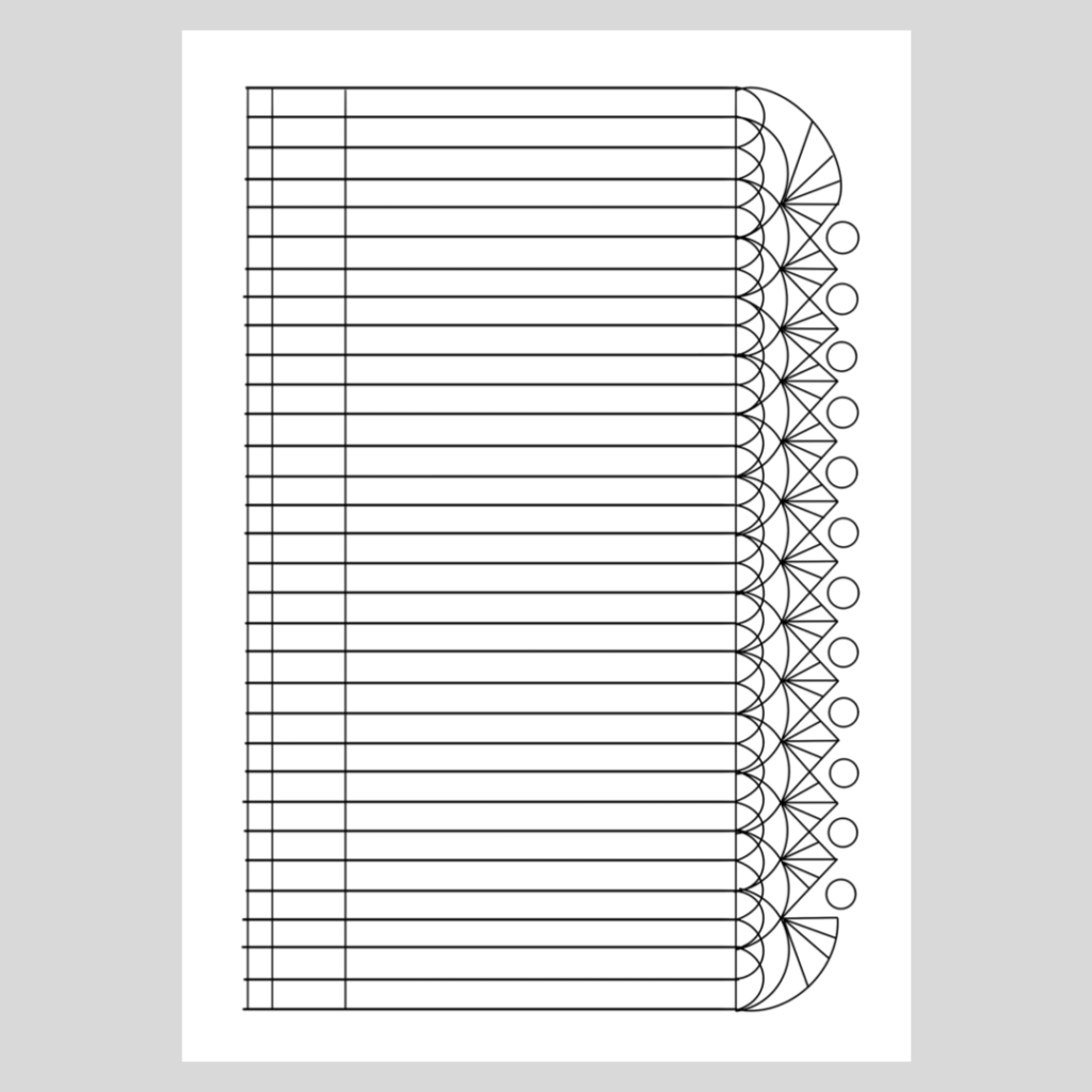 May – Shapes and Patterns – Complete Month – Printable Bullet Journal ...