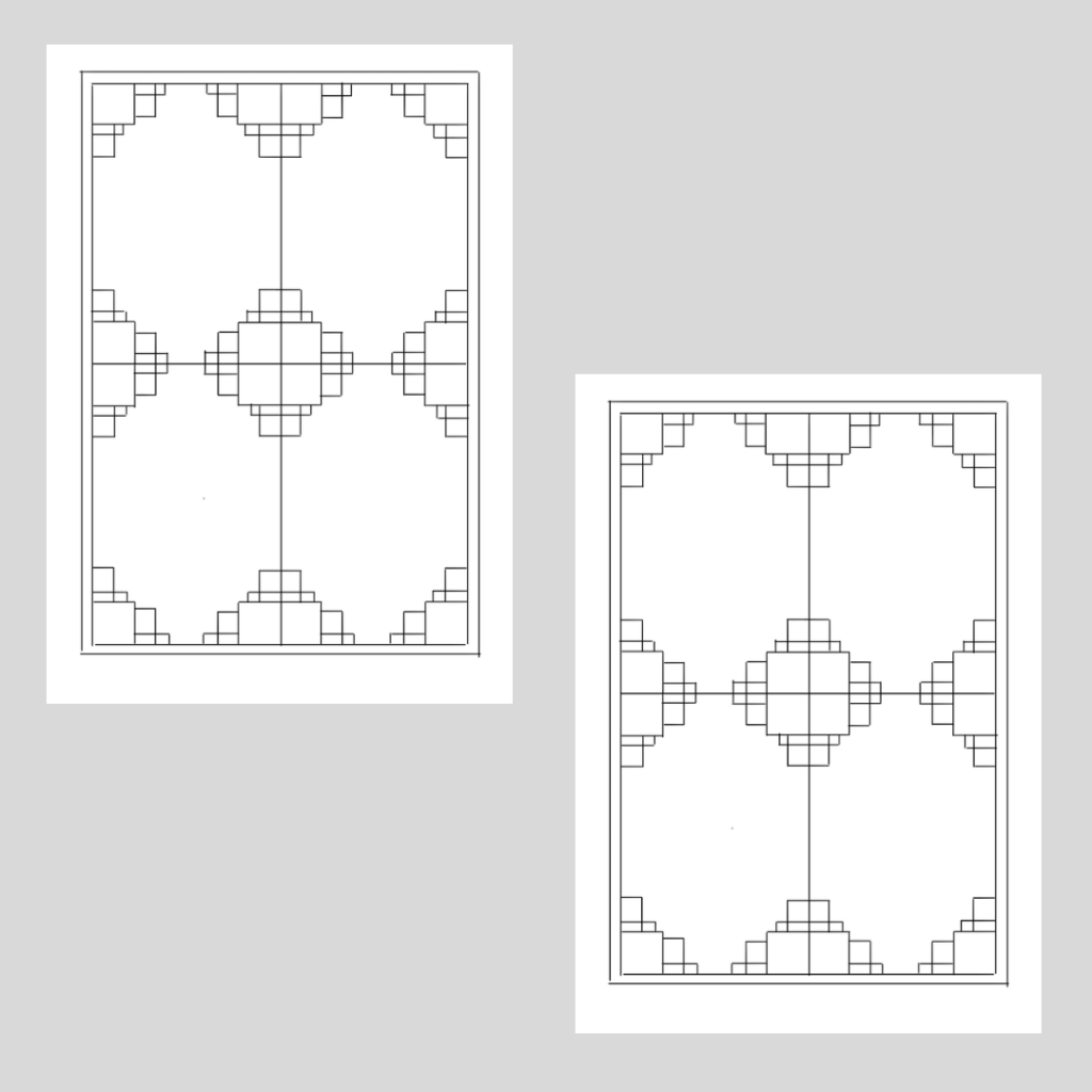 May – Shapes and Patterns – Complete Month – Printable Bullet Journal ...